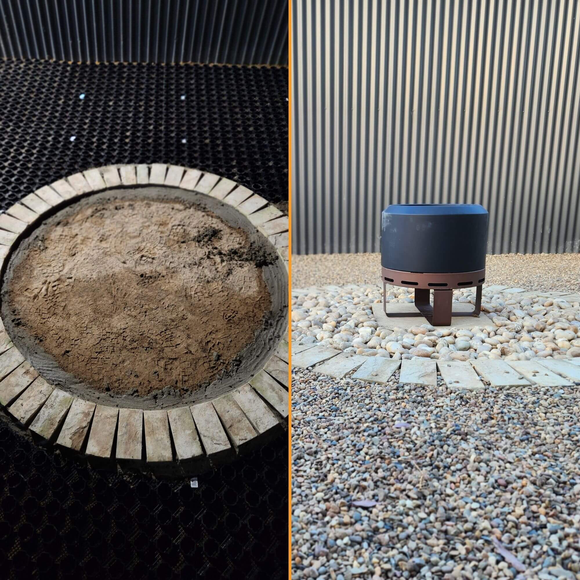 PebbleLock Permeable Plastic Paver -33x23x1 in - 12 Pavers, 64 sq. ft ...