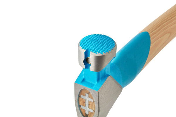 Pro 20-Ounce Milled Face Framing Hammer | Curved Hickory Handle w/ TPR - Carbour Tools