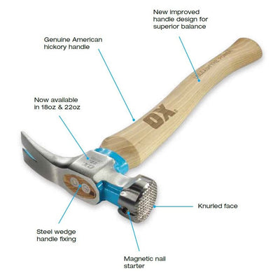 Molding Bar with Hammer Head - 10 Inch - Ox Tools - Carbour Tools
