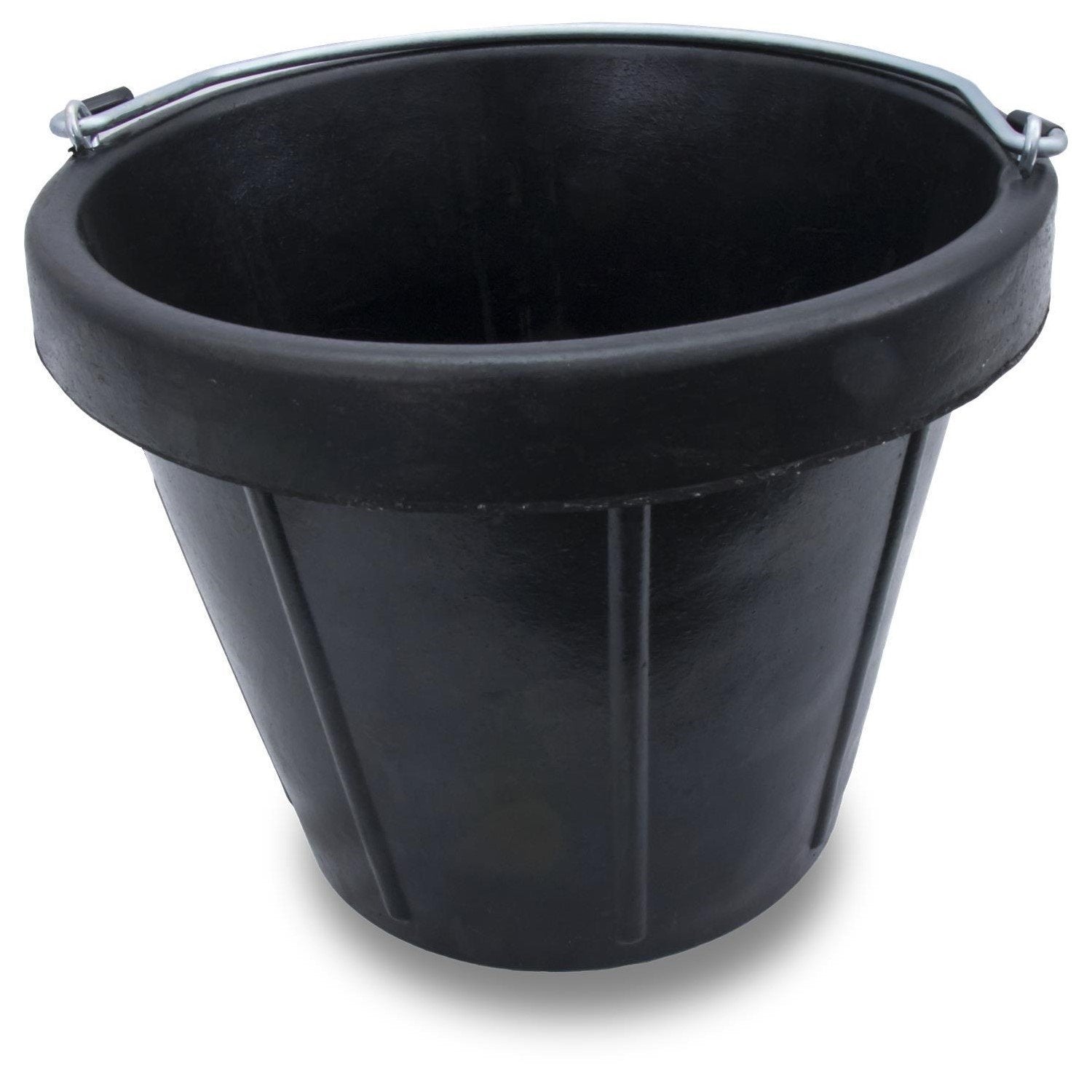 MARSHALLTOWN 10 or 12 qt. Rubber Pail for Concrete & Masonry Job Sites ...